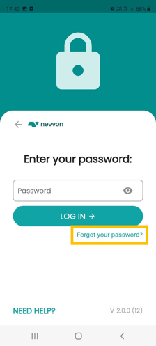 Forgot your password?
