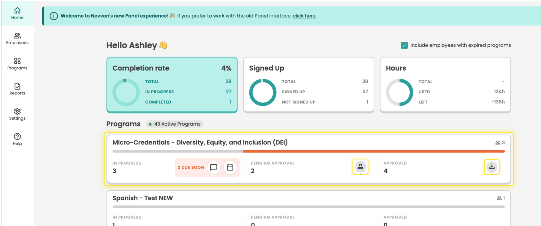 Getting to know your Dashboard